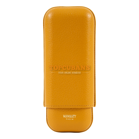 BOSQUET Tl - Leather Yellow (2 cigars) Box - Buy Cigar cases ...