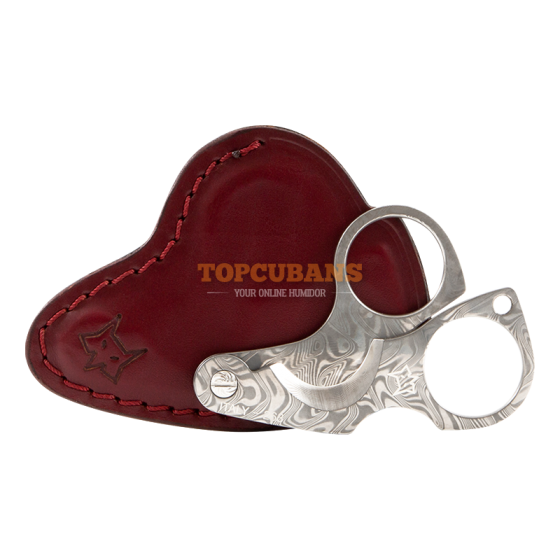 FOX KNIVES Figaro Cigar Cutter - Damascus Box - Buy Cutters Accessories ...