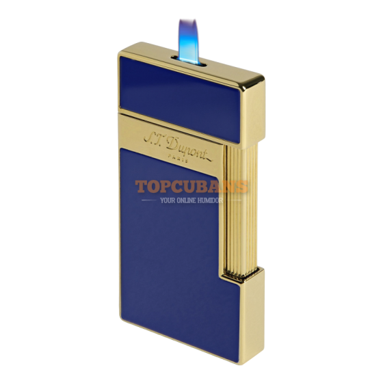 ST DUPONT Slimmy - Blue&gold Box - Buy Lighters Accessories Online ...