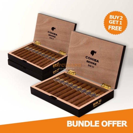 COHIBA BEHIKE BHK 52 Box of 10 - Buy Cohiba Cigar brands Online - Top ...