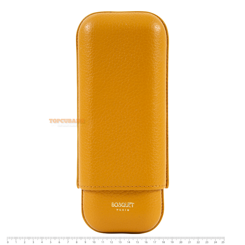 BOSQUET Tl - Leather Yellow (2 cigars) Box - 온라인으로 Cigar cases 액세서리 구매 ...